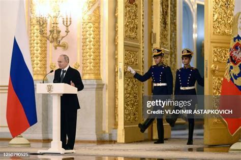 Putin Receives New Ambassadors Photos And Premium High Res Pictures