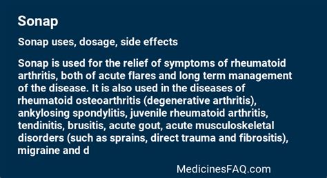 Sonap Uses Dosage Side Effects Food Interaction And Faq