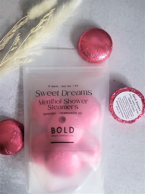 Lavender And Chamomile Shower Steamers Sweet Dreams Essential Oils