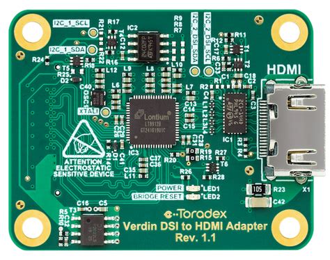 Toradex Dsi To Hdmi Adapter Toradex Developer Center