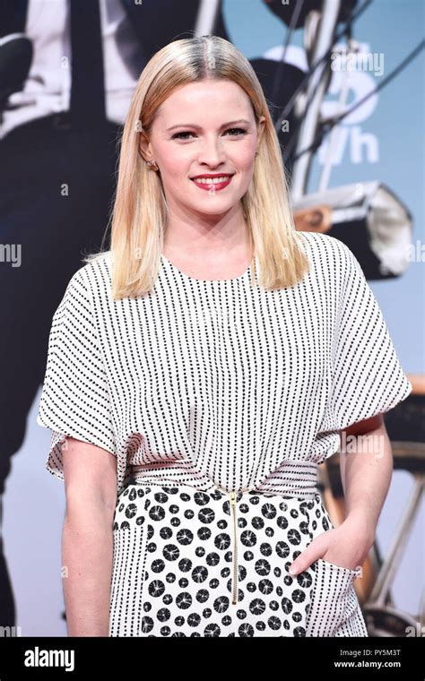 Berlin Germany 25th Oct 2018 The Actress Jennifer Ulrich Comes To
