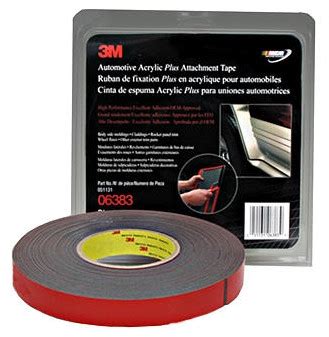 3m 6383 Automotive Acrylic Plus Attachment Tape 78 Black Denver
