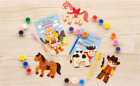 Geecozylife Western Cowboy And Cowgirl Party Favors 12 Pcs
