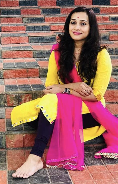 Poojitha Menons Feet