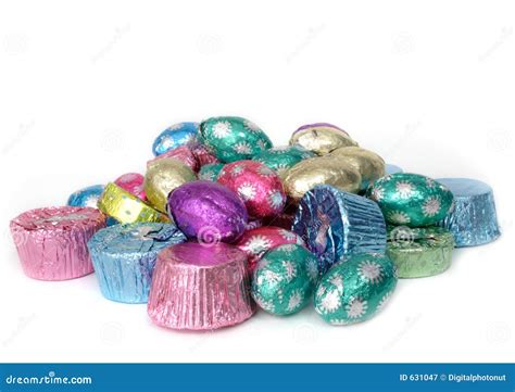 Easter Candy Stock Image Image Of Wrapped Chocolate Colorful 631047