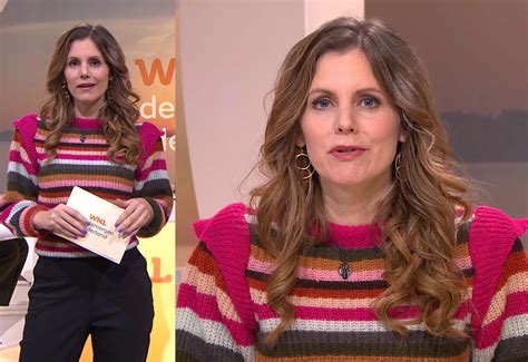Maaike Timmerman Draagt Deze Gekleurde Trui Bij Goedemorgen Nederland