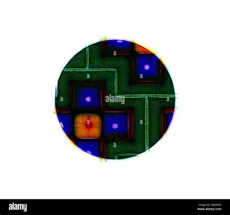 Complex Patterns Shapes Create Cut Out Stock Images And Pictures Alamy