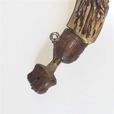 Carved Deer Antler Priming Flask Flintlock My Community Made