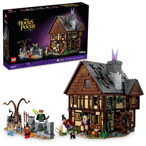 Lego Ideas Disney Hocus Pocus The Sanderson Sisters Cottage 21341