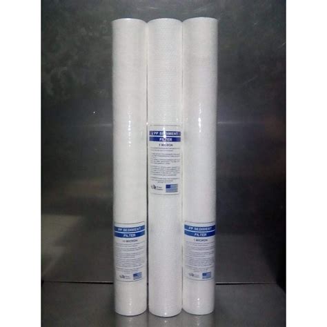 20 Inch 10 5 1 Micron Universal Melt Blown Pp Sediment Filter