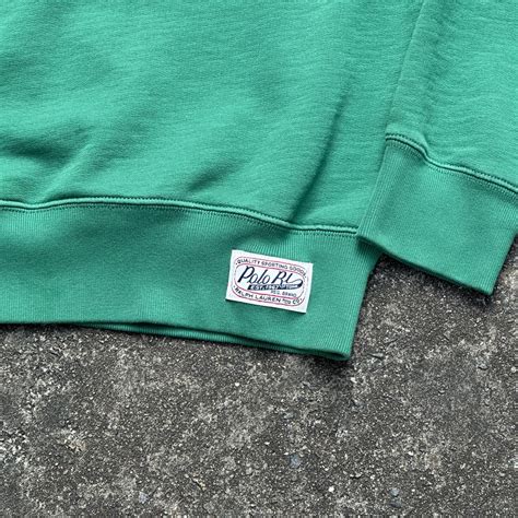 폴로랄프로렌 크루넥 타이거 프린팅 스웻셔츠 그린 색상 M 사이즈 후루츠패밀리