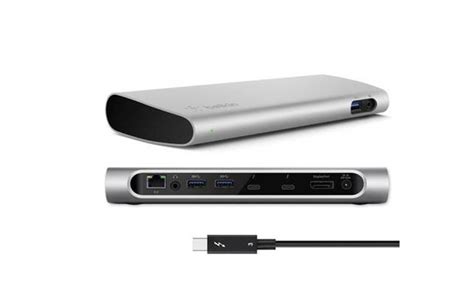 Thunderbolt 3 Express Dock Lens Flare Tv