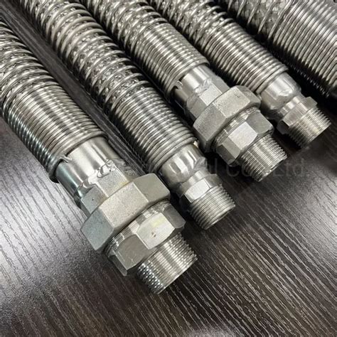 316ss 304 Stainless Steel Flexible Pipe High Pressure Corrugated Metal