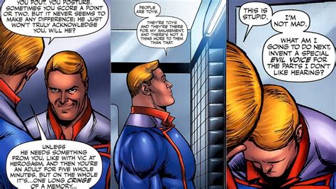 Homelanders Mirror Scene In The Boys Comic Youtube