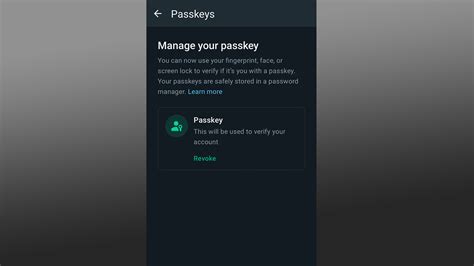 Whatsapp Is Rolling Out Passkey Support To Its App Heres How To Set