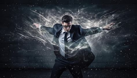 Premium Ai Image A Business Person Using Their Force Field To Protect