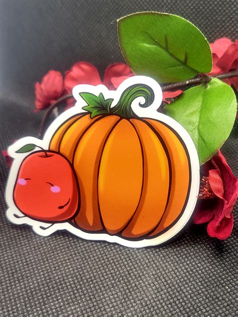 Junimo Pumpkin Stardew Valley Sticker Etsy