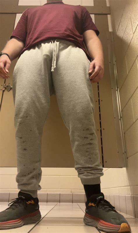 Hung Men Should Feel Empowered To Freeball In Grey Sweats At The Gym