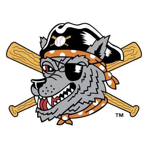 Erie Seawolves Logo Emblem Badge Png Image