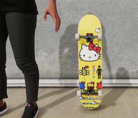 Skater Xl Girl X Hello Kitty Deck Pack 7 Decks V 10 Mod Für Skater Xl