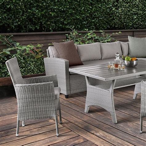 Furniture Of America Shonda 3 Pc Patio Dining Set Fm80001gg Set Gray Contemporary