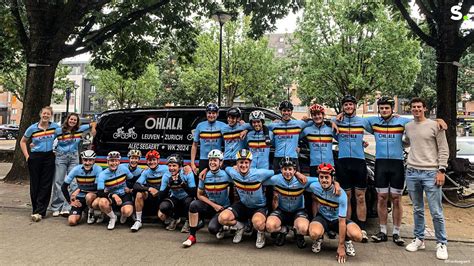 Studievrienden Van Alec Segaert Beginnen Aan 5 Daagse Fietstocht Naar