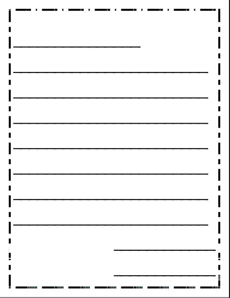 Blank Template Friendly Letter 10 Free Pdf Printables Artofit