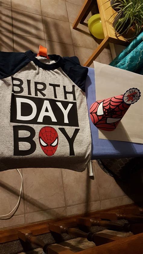 Cricut Birthday Spiderman Shirt Cricut Birthday Spiderman Shirt Gym Bag