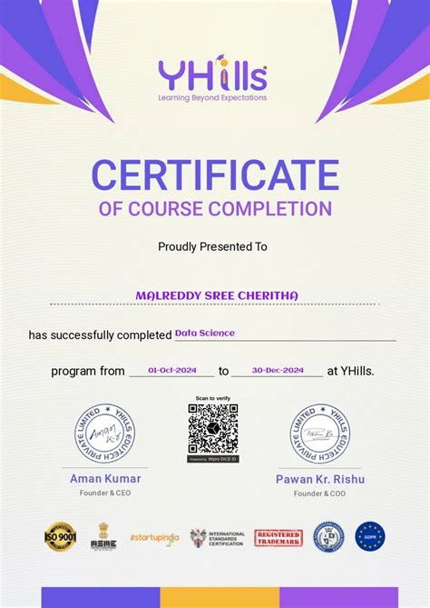 Datascience Internship Yhills Sree Cheritha Malreddy