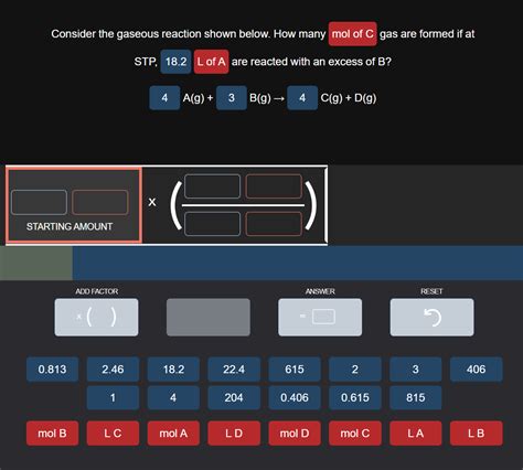Solved Consider The Gaseous Reaction Shown Below How Many