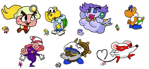 I Drew The Partners From Ttyd Yes I Know Koops Looks Like Hes Flipping You Off Its The Best