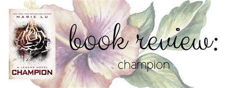 Champion By Marie Lu Sometimes Leelynn Reads