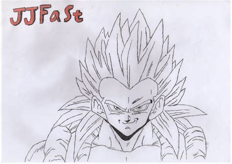Gotenks Ss4 By Jjfasst On Deviantart
