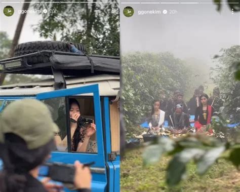 Kim Go Eun Syuting Iklan Di Garut Sosok Dukun Indonesia Curi Perhatian