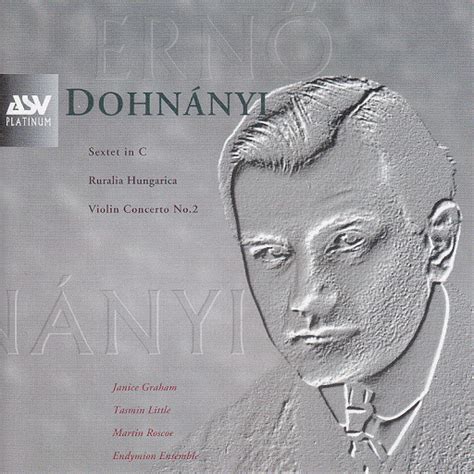 Dohnányi Sextet For Piano Violin Viola Cello Clarinet And Horn Op