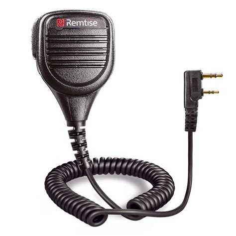 Speaker Mic For Baofeng Walkie Talkie 2 Pin Shoulder Microphone