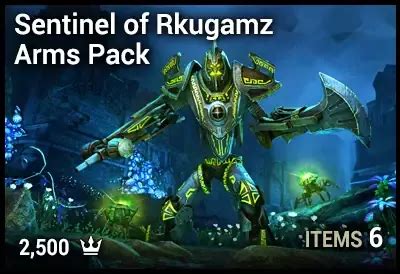 Sentinel Of Rkugamz Arms Pack Itemd2r