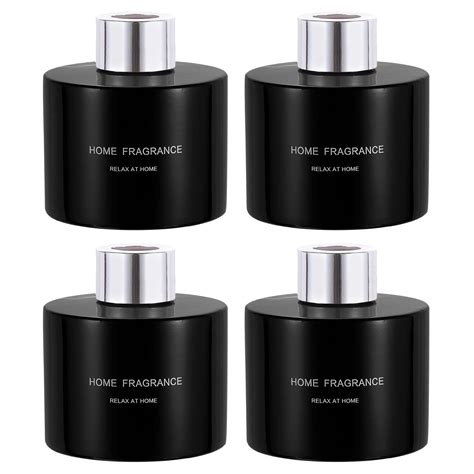 Uxcell 140ml Empty Glass Diffuser Bottle Fragrance Accessories For