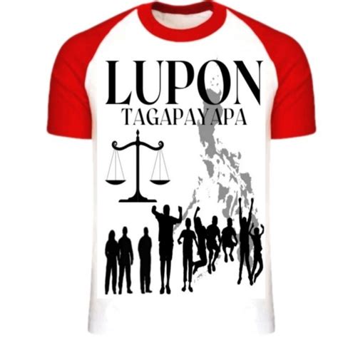 Lupon Tagapayapa Raglan Shirts Sublimation Print Shopee Philippines