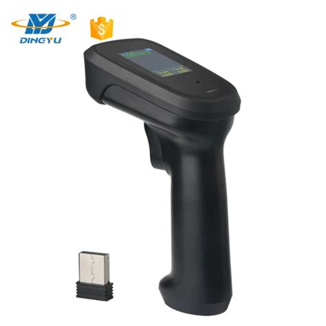 Industrial Handheld 1d 2d Wireless Barcode Scanner Scanner With Tft