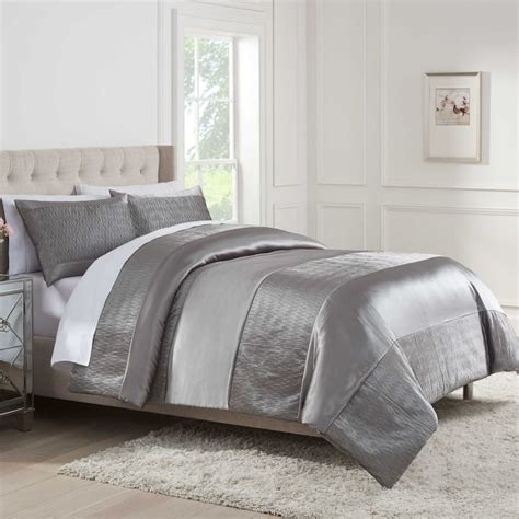Martex Desiree Silver Comforter Set Bed Bath And Beyond 38265449