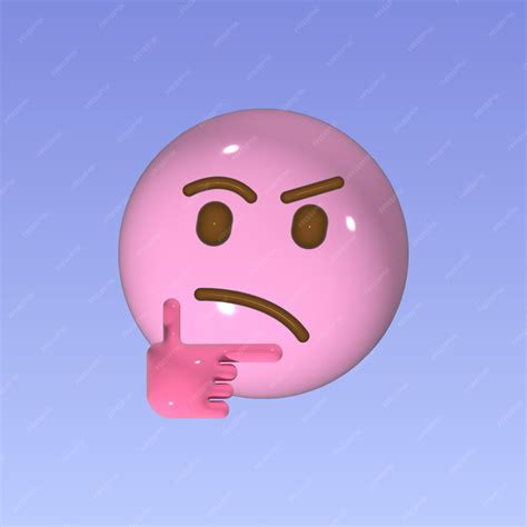 Premium Vector Thinking Or Solving Problem Concept Realistic 3d Object Cartoon Style Vector