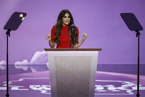 Donald Trump Jrs Fiancee Kimberly Guilfoyle Slammed For Highly