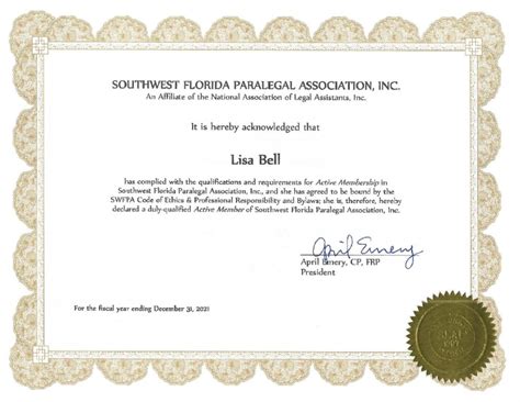 Degrees Awards And Certificates Lisa Bell