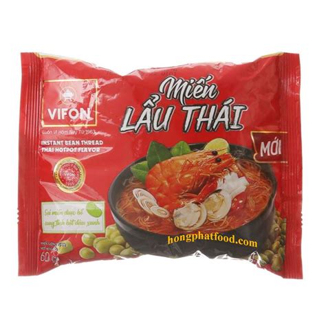 Vifon Thai Hotpot Instant Bean Thread 60g Hong Phat Co Ltd