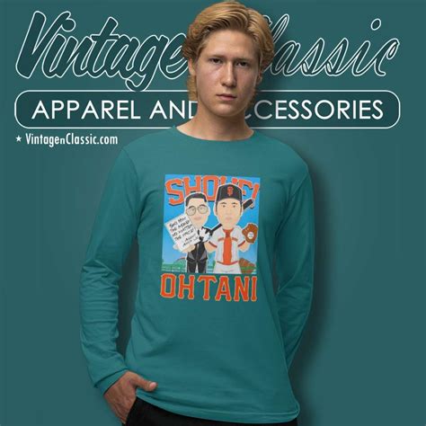 Shohei Ohtani San Francisco Giants Cartoon Shirt Vintagenclassic Tee