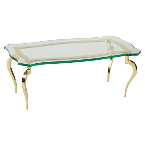 A Brass Three Ring Cocktail Table At 1stdibs