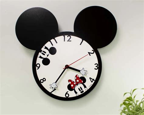 Mickey Mouse Watch Clock Wall At Heidi Tan Blog