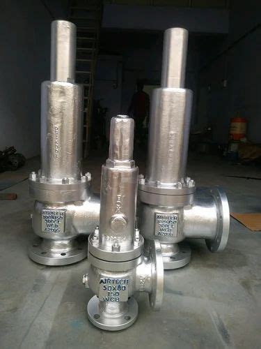 Stainless Steel Ss Angle Type Safety Relief Valves At ₹ 12500piece