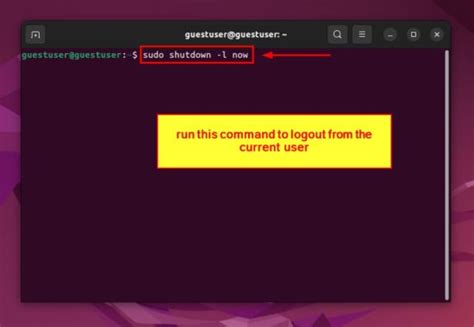 How To Use The Linux Shutdown Command 9 Best Ways